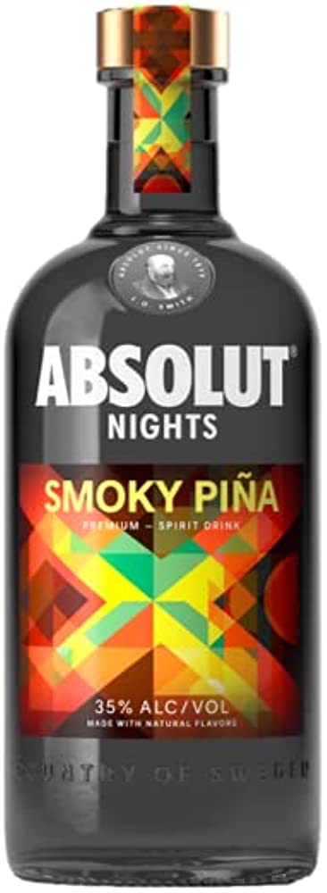 VKA. ABSOLUT SMOKY PIÑA 700ml – La Dueña